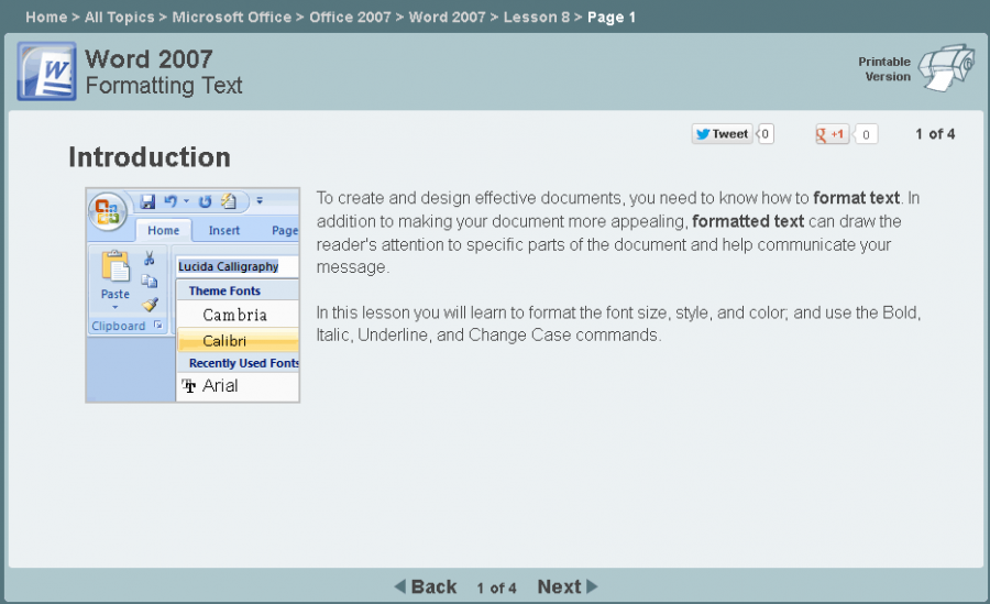 Word Processing 3 - Technology Curriculum